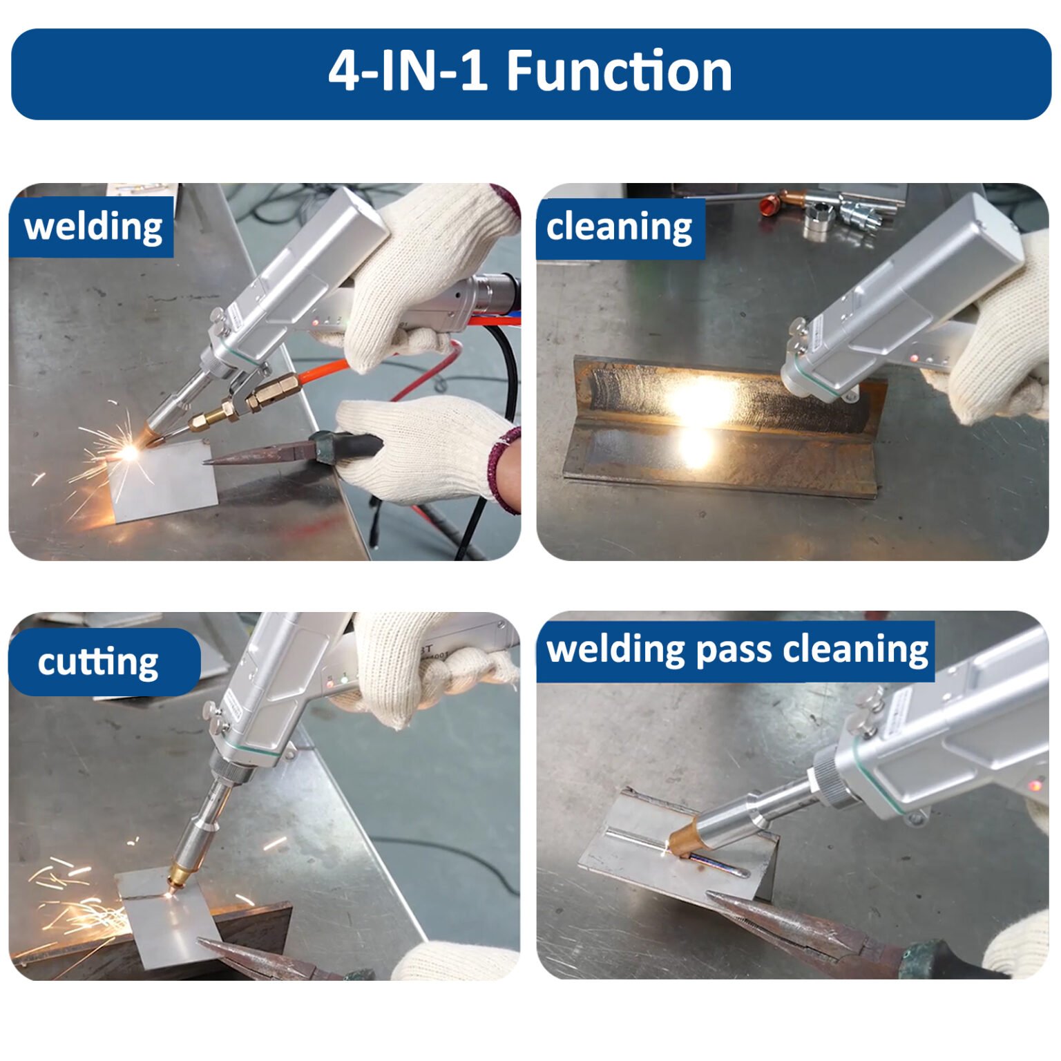 Scotle 1500W–3000W 4-in-1 Handheld Fiber Laser Welding System | Raycus ...